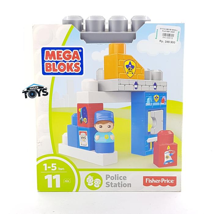 Jual Mega bloks Megabloks Police Station Playset Original - Jakarta ...