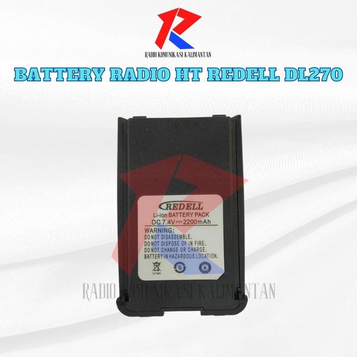 Jual BATTERY RADIO HT REDELL DL 270 - Kota Balikpapan - Radio ...