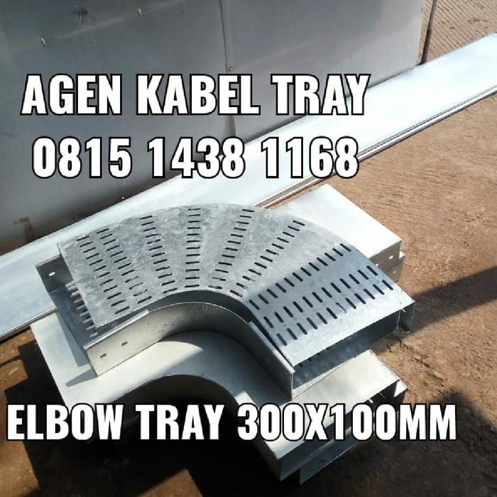 Jual ELBOW TRAY - PERFORATED 100X100MM ELEKTRO GALVANIS 90° Deg ...