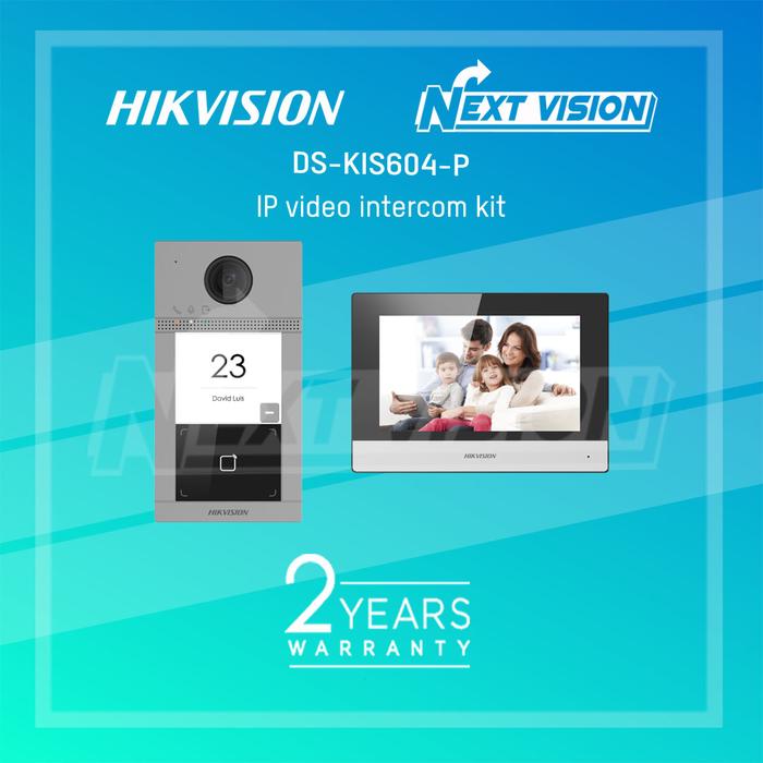 Jual DS-KIS604-P - HIKVISION IP VIDEO INTERCOM KIT - Jakarta Barat ...