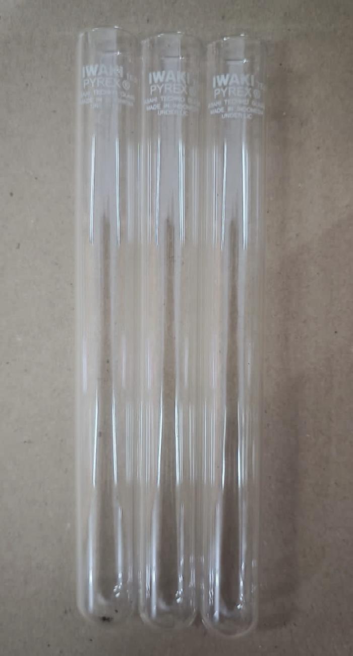 Jual Test Tube without rim OD 16 x 150 mm IWAKI - Kota Tangerang ...