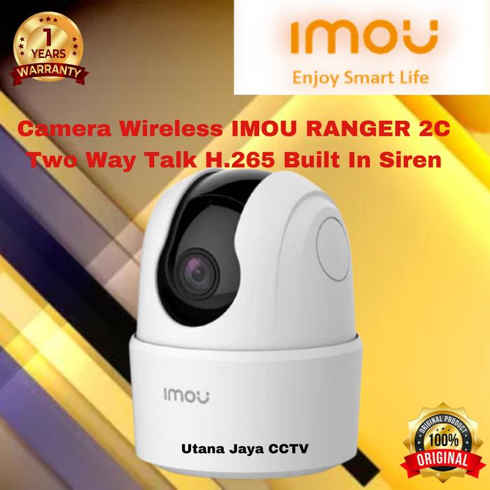 Jual Camera Wireless IMOU RANGER 2C Two Way Talk H.265 Built In Siren - Kota Bandung - Utama ...