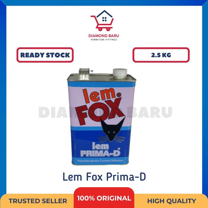 Jual Lem Kuning Galon / Lem Fox Prima-D 2.5 kg - Kota Yogyakarta ...