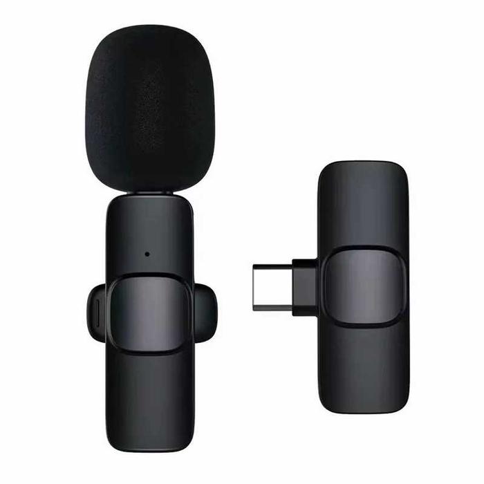 Promo Mic Clip On Wireless Microphone Lavalier Mini Vlog/Interview ...