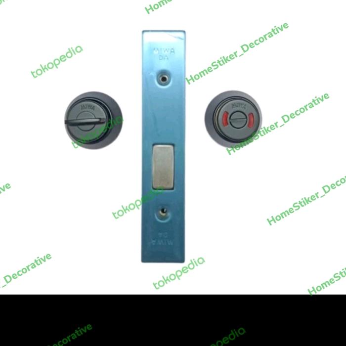 Jual KUNCI MIWA FG-3-8(6) 51/42-50MM MATT BLACK PINTU SLIDING KAMAR MANDI - Jakarta Barat ...