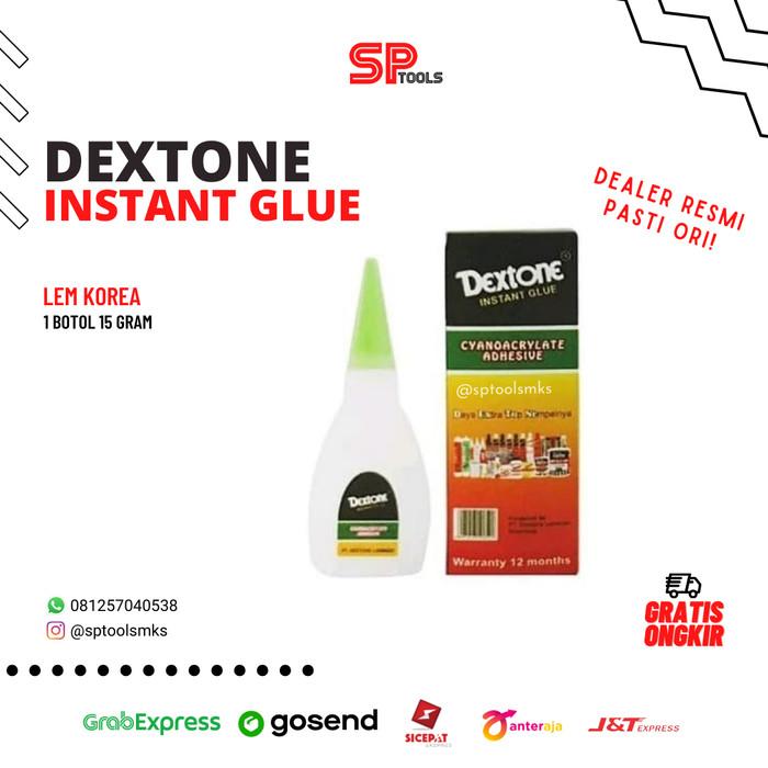 Jual LEM KOREA DEXTONE DEXTON (SUPER GLUE) 15 GRAM - Kota Makassar ...