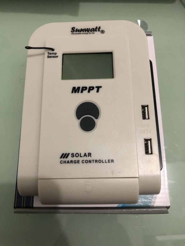 Jual MPPT 20A solar charge controller 12V 24V SCC Panel surya - Kota ...