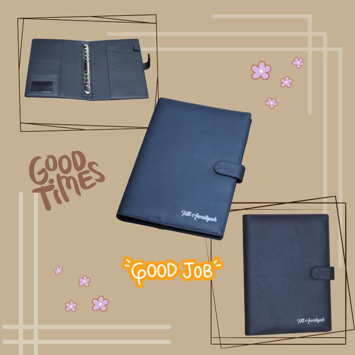 Jual Cover/sampul buku agenda a5 / Note book / Binder Custom nama ...
