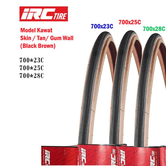 Jual IRC Ban Luar Roadbike Jetty Plus Skin Wall Kawat 700 x 23C 25C 28C ...