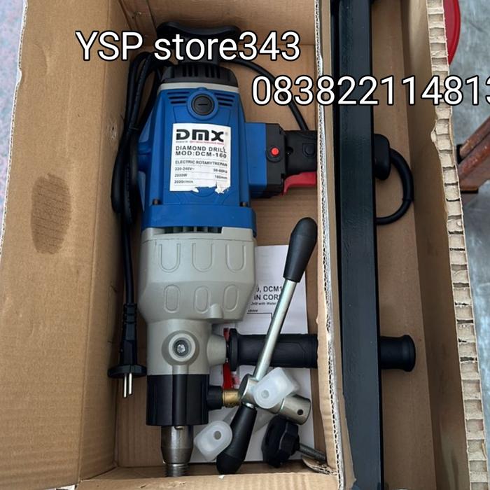 Jual DMX mesin coring DCM 160 mesin pembolong beton bor core Drill 6 ...
