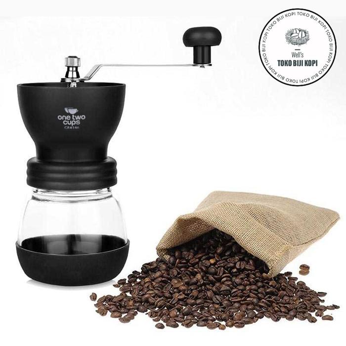 Promo Alat Penggiling Grinder Kopi Manual Coffee Grinder - CF4146 ...