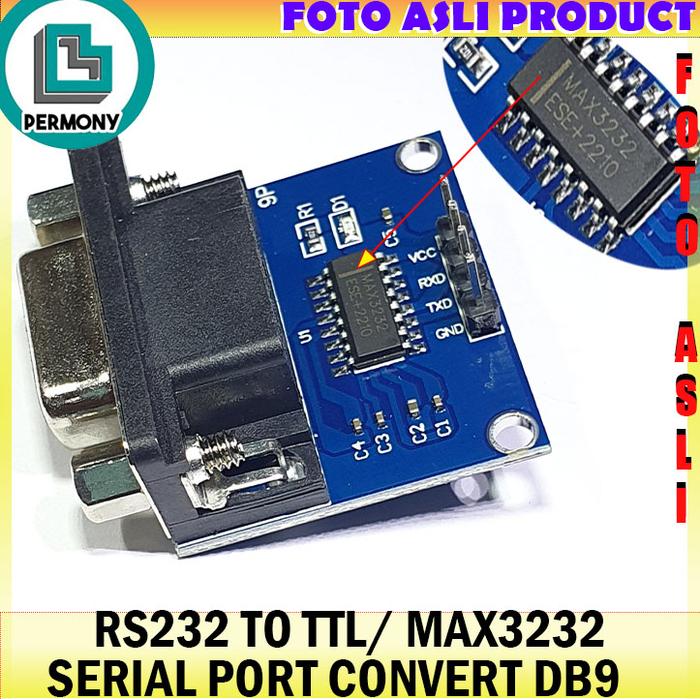 Jual Converter rs232 to ttl max3232 konverter db9 serial port module ...