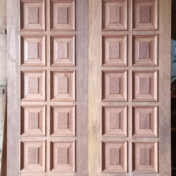 Jual pintu kayu kayu merbau oven - Jakarta Barat - daun pintu kayu ...