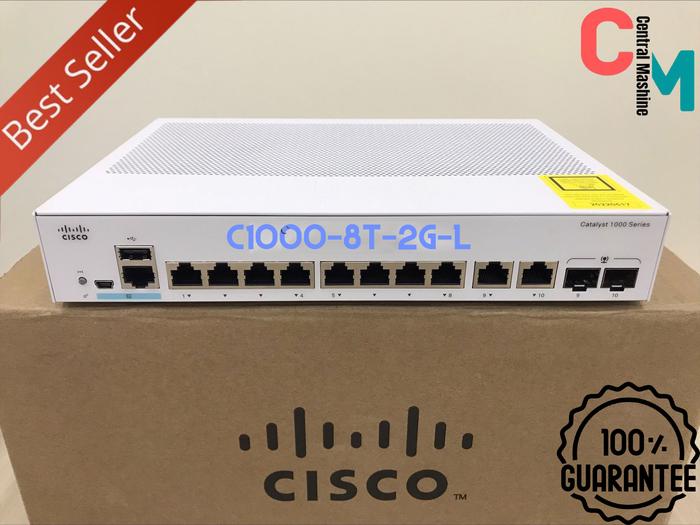 Jual C1000-8T-2G-L Cisco Catalyst 1000 Series Switches - Kota Bandung ...