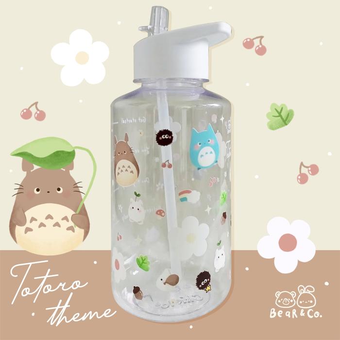 Jual Aesthetic Tumbler / Botol Minum 1l My Neighbor Totoro Theme Di ...