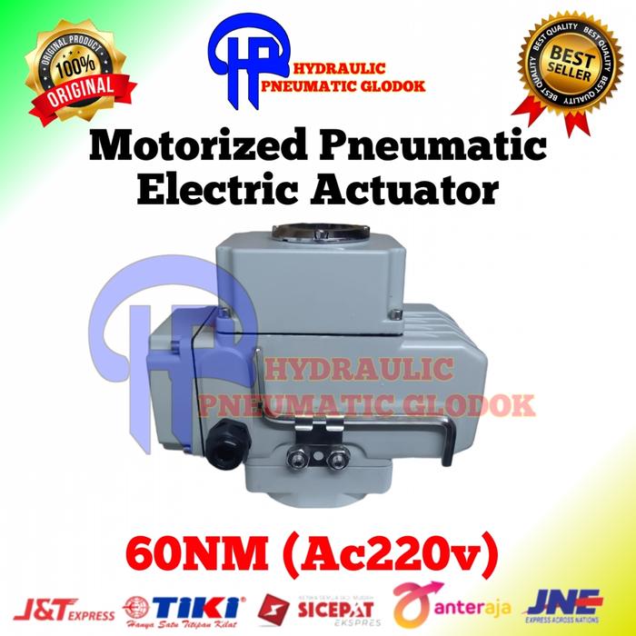 Jual Motorized Electric Actuator Pneumatic 60NM AC 220v - Jakarta Barat ...