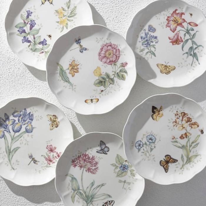 Jual Lenox Butterfly Meadow 18-piece Dinnerware Set Dining Dinner Plate ...