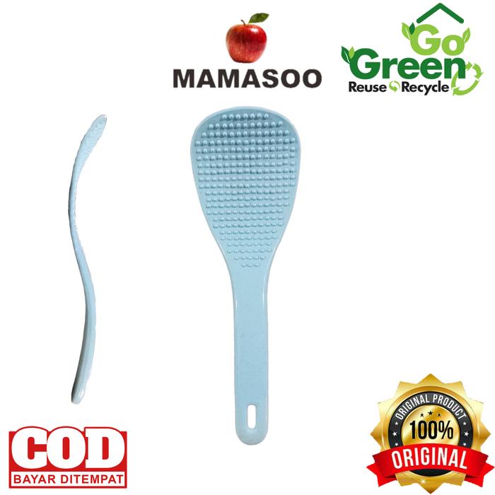 Promo [Mamasoo] Centong Nasi Bahan Jerami Anti Lengket Kuat, Tebal ...