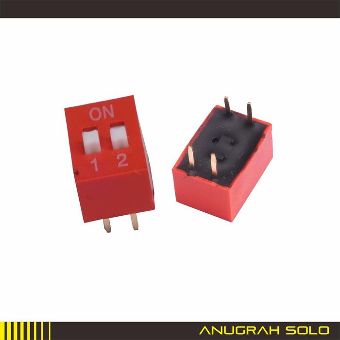 Jual Slide Dip Switch 2.54mm 2pin 3pin 4pin 5 6pin 8pin Sliding DIP ...