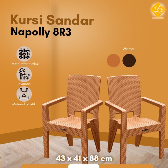 Jual Napolly Kursi Rotan Napolly 8R3 Arm Kursi Raja Murah Lariz Mebel ...