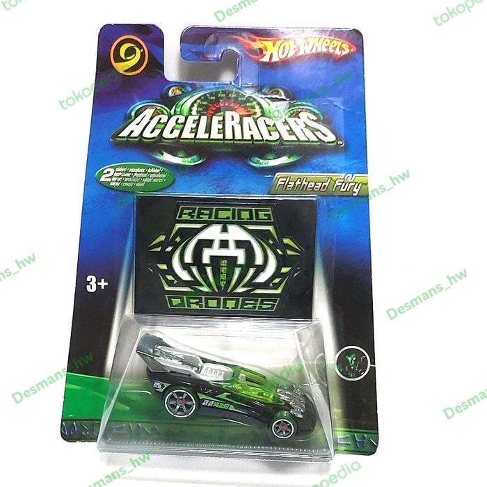 Jual Hotwheels Acceleracers Flathead Fury Racing Drones Super Rare New ...