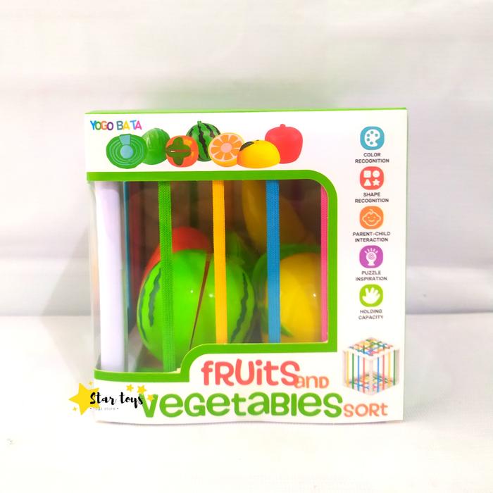 Jual Mainan buah buahan fruits and vegetables sort - Kota Medan - Star ...