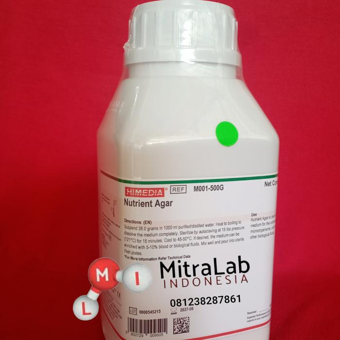 Jual Termurah Nutrient Agar / Nutrient Agar himedia no Merck - Kab ...