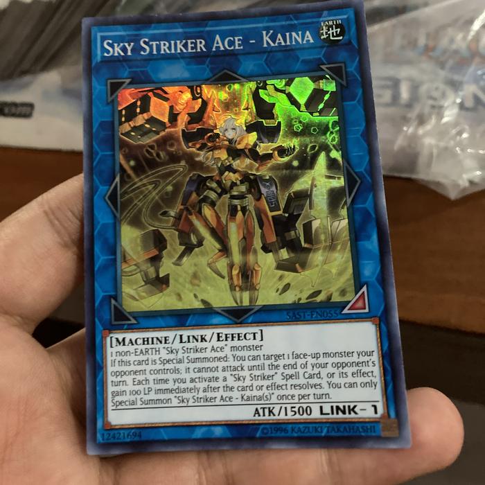 Jual Sky Striker Ace - Kaina - SAST-EN055 - Super Rare Unlimited - Kab. Tulungagung - Yugioh ...