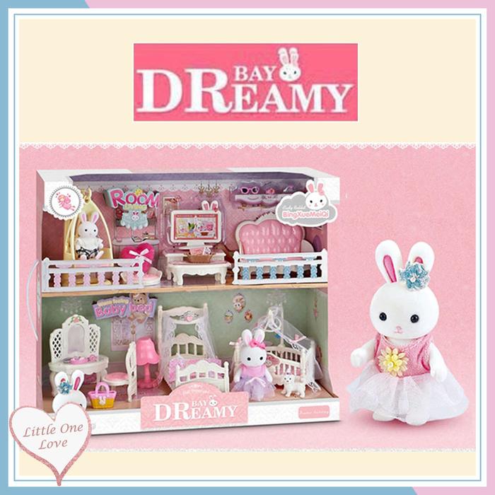 Jual Bay Dreamy - Bedroom & Livingroom Set [mainan Anak Pretend Play ...