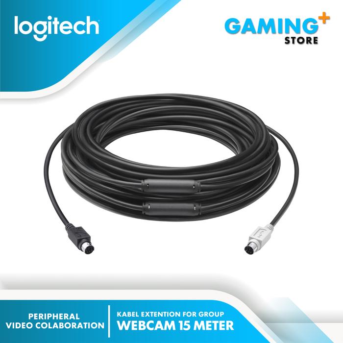 Promo Logitech Kabel Extention for Group Webcam 15 Meter Cicil 0% 3x ...