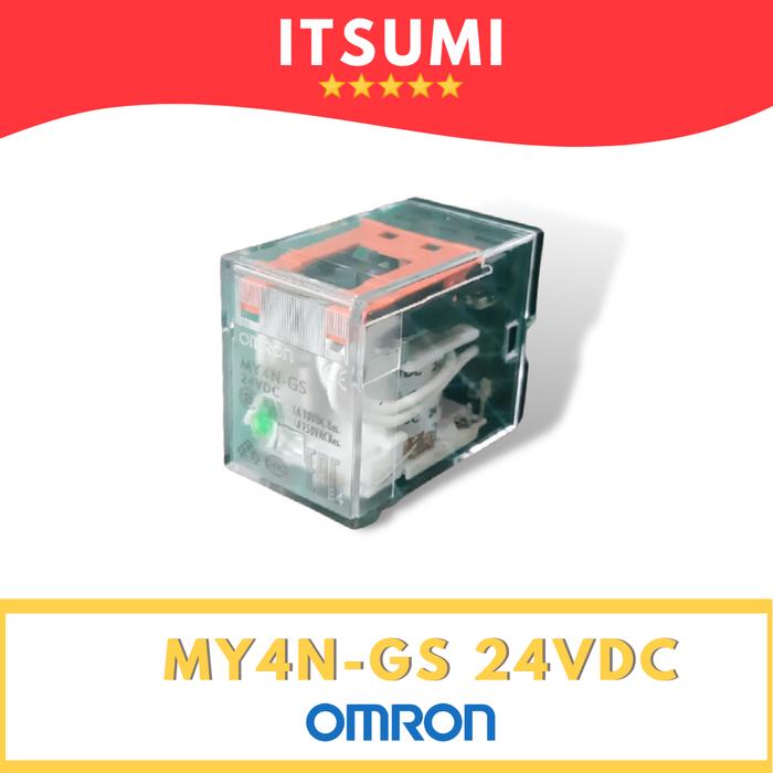 Jual Relay Omron MY4N-GS 24VDC MY4N GS - Kota Batam - ITSUMI | Tokopedia
