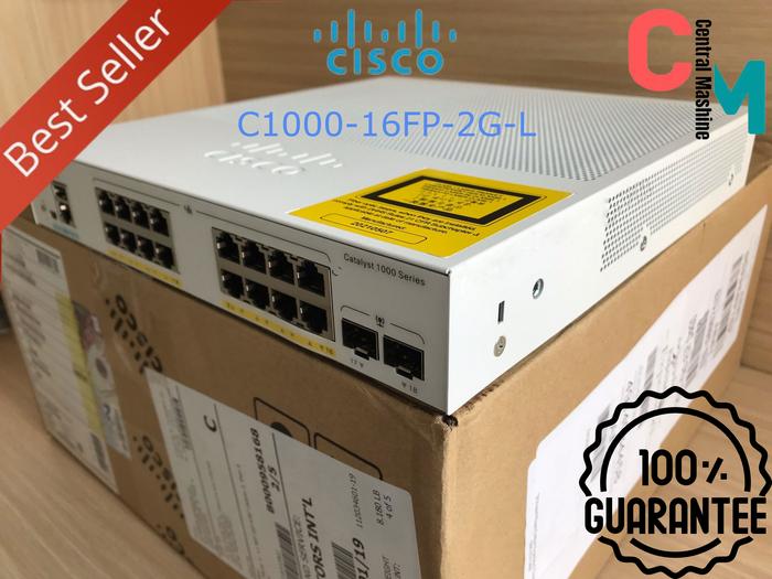 Jual C1000-16FP-2G-L Cisco Catalyst 1000 Series Switches - Kota Bandung ...
