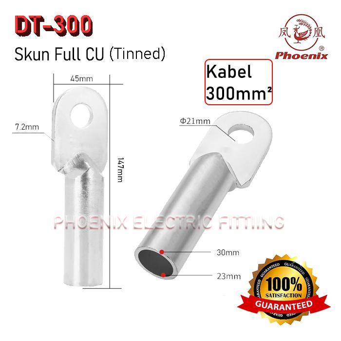 Jual Skun DT-300² Cable Lug Copper Connecting Terminals - B TINNED ...