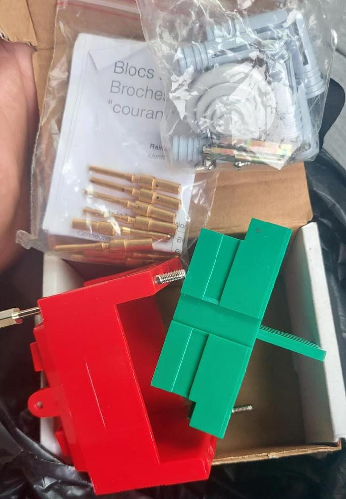 Jual Current test Plug ABB 1SNA166502R2600 FIC-2/4-4 Entrelec Essailec ...