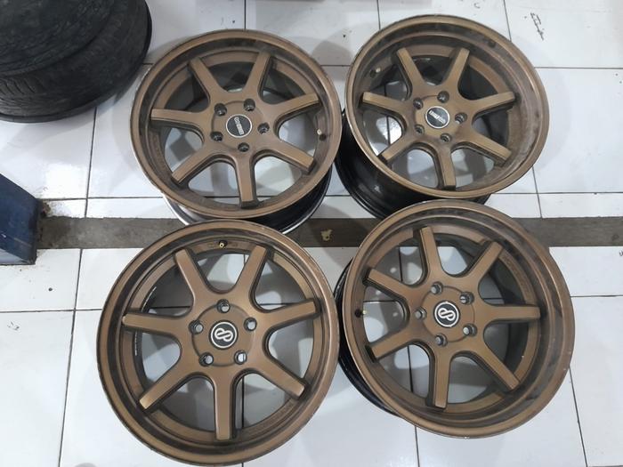 Jual velg mobil racing bekas enkei ring 17 baut 5x114 seken bekas murah ...