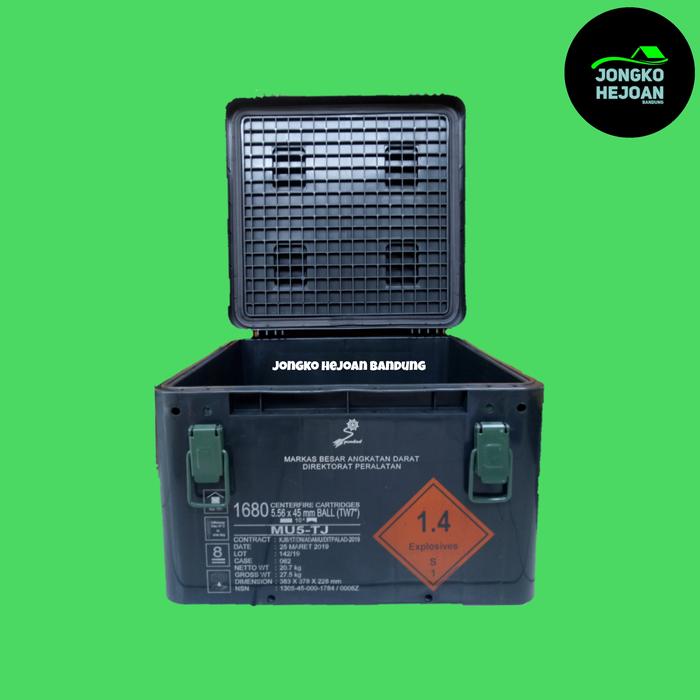 Jual Paket 8 Box Peluru/Kotak Peluru / Kotak Amunisi Bekas Original ...