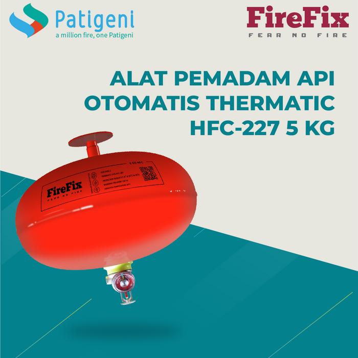 Jual APAR Thermatic HFC-227 Kap.5kg Alat pemadam Api Otomatis FireFix ...
