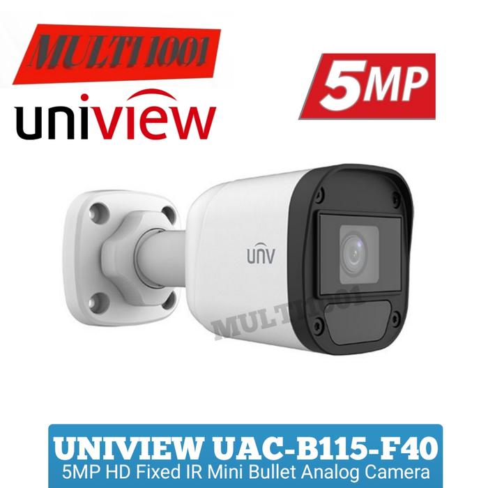 Jual Uniview Camera CCTV Outdoor 5MP Night Vision UAC-B115-F40 - Jakarta Pusat - MULTI 1001 ...