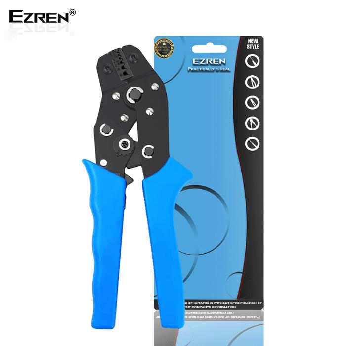 Jual Ezren EZ-06WF Terminal Tang Crimping Press Skun Tools Pliers AWG ...