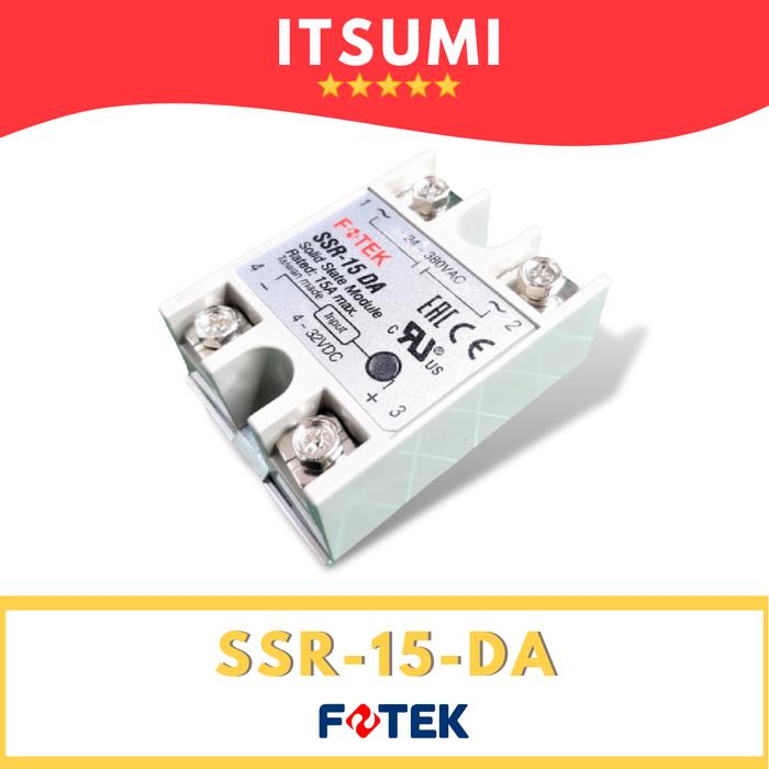 Jual Solid State Module FOTEK SSR-15 DA SSR 15 DA - Kota Batam - ITSUMI ...