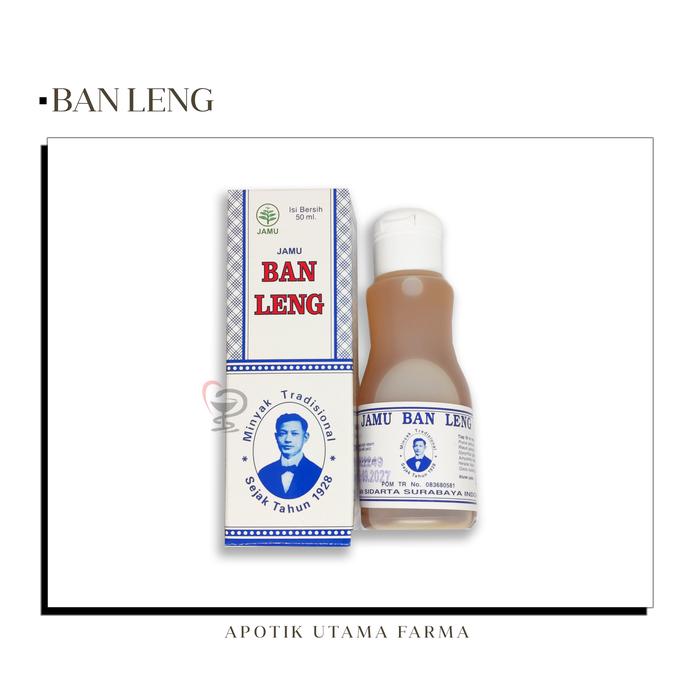 Jual JAMU BAN LENG 50 ML | OBAT BATUK | PILEK | MASUK ANGIN - Jakarta ...