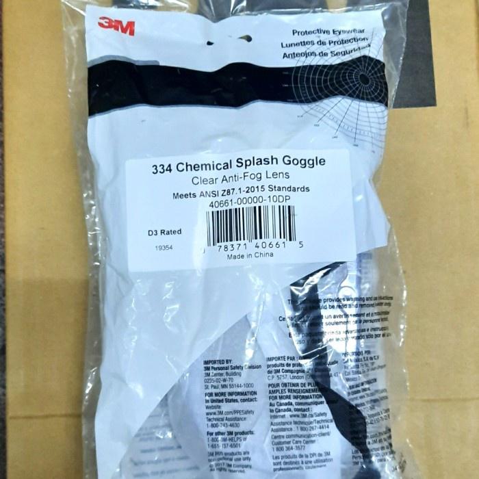 Jual kacamata safety 40661 334AF Chemical splash - Jakarta Barat ...