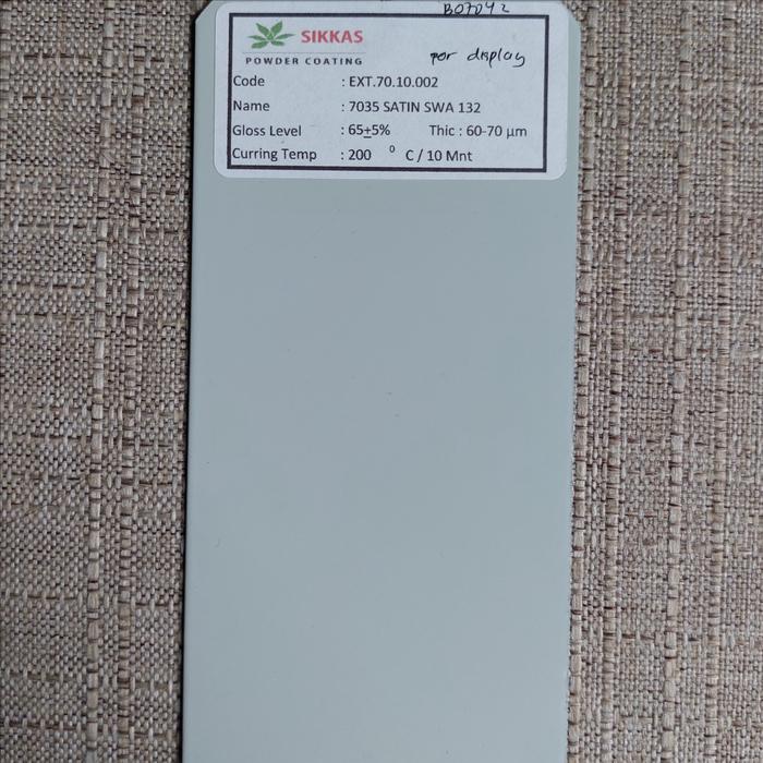 Jual Powder Coating Warna 7035 Satin Swa 132 Eksterior - Harga 1 Kg ...