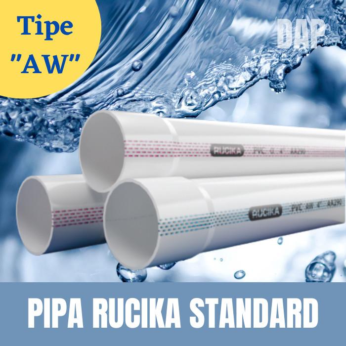 Jual PIPA PVC RUCIKA STANDARD - AW 3/4" x 4m - Kota Tangerang ...