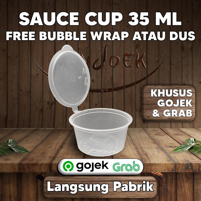 Promo Thinwall Saos Sambal 35 ml / Sauce Cup 35 Container - Jakarta ...
