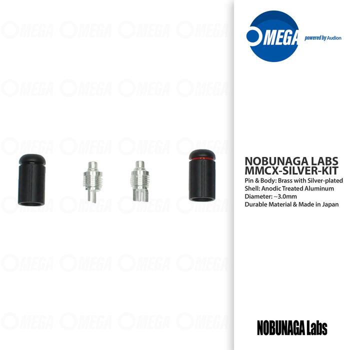 Jual NOBUNAGA LABS MMCX Silver-plated Custom Connector Set Made in ...