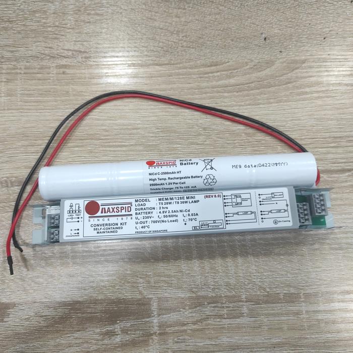 Jual emergency power pack nicad battery maxspid TL 36w 36watt - Jakarta ...