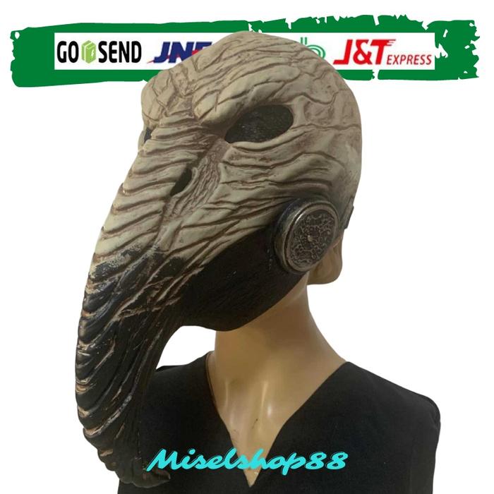 Jual Topeng Steampunk Gothic Plague Doctor Mask Bird Beak - Kota Depok ...