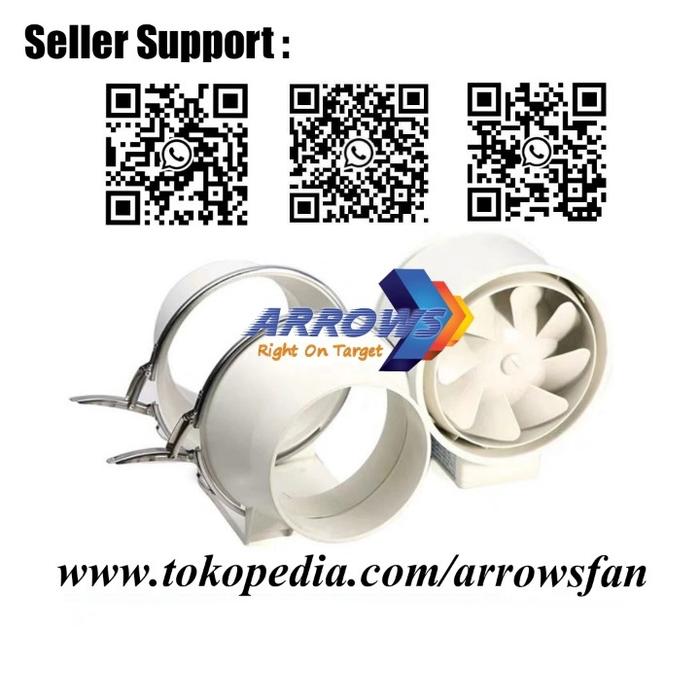 Jual Mini Inline Fan 3 Inch Mini Duct Inline 3 Inch Blower Plastik 3 ...