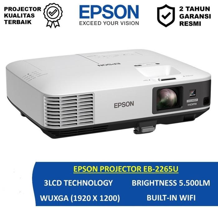 Jual Proyektor / Projector EPSON EB-2265U 3LCD | WUXGA - Jakarta Pusat ...